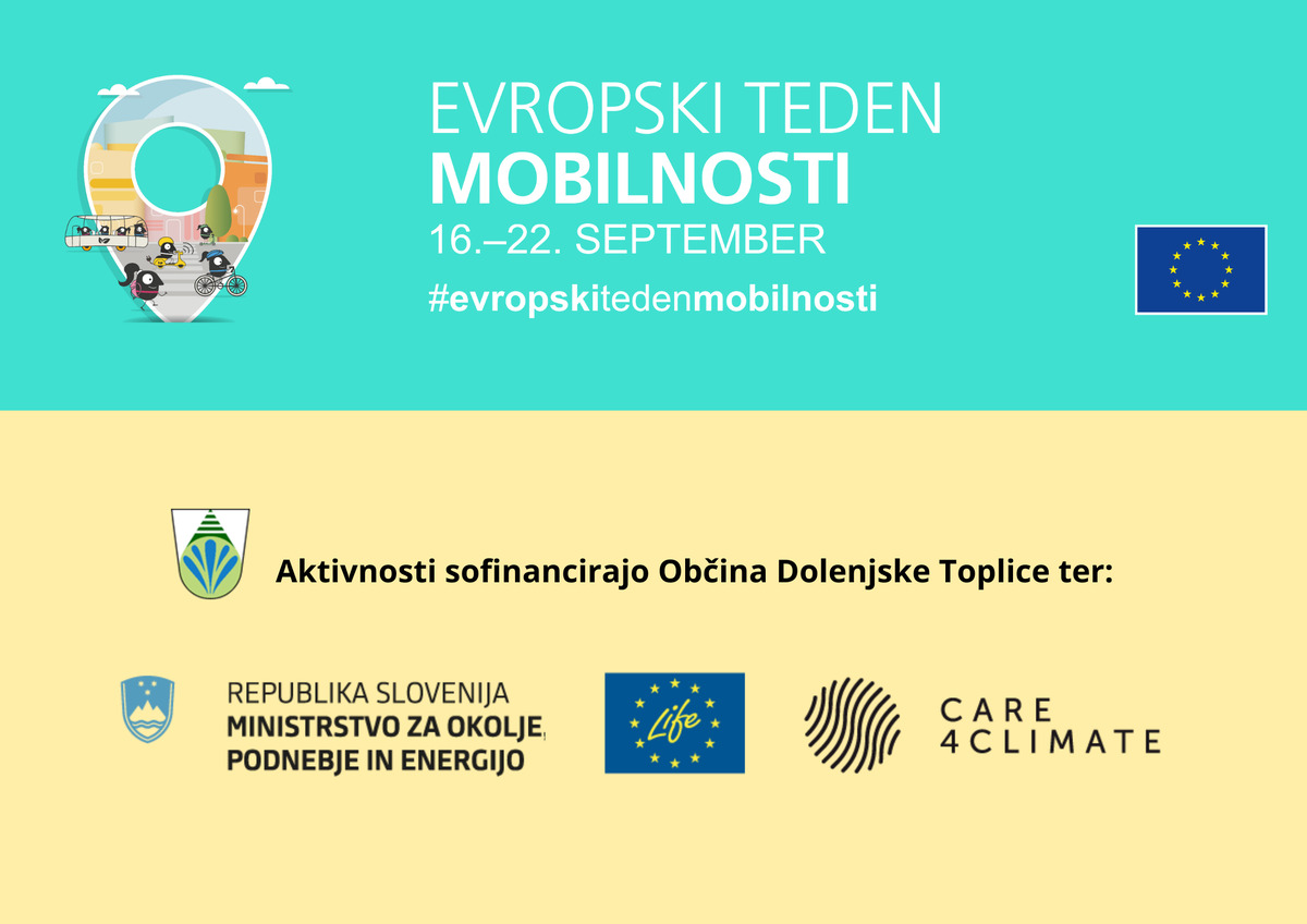 EVROPSKI TEDEN MOBILNOSTI 2025 - dolenjske-toplice.si